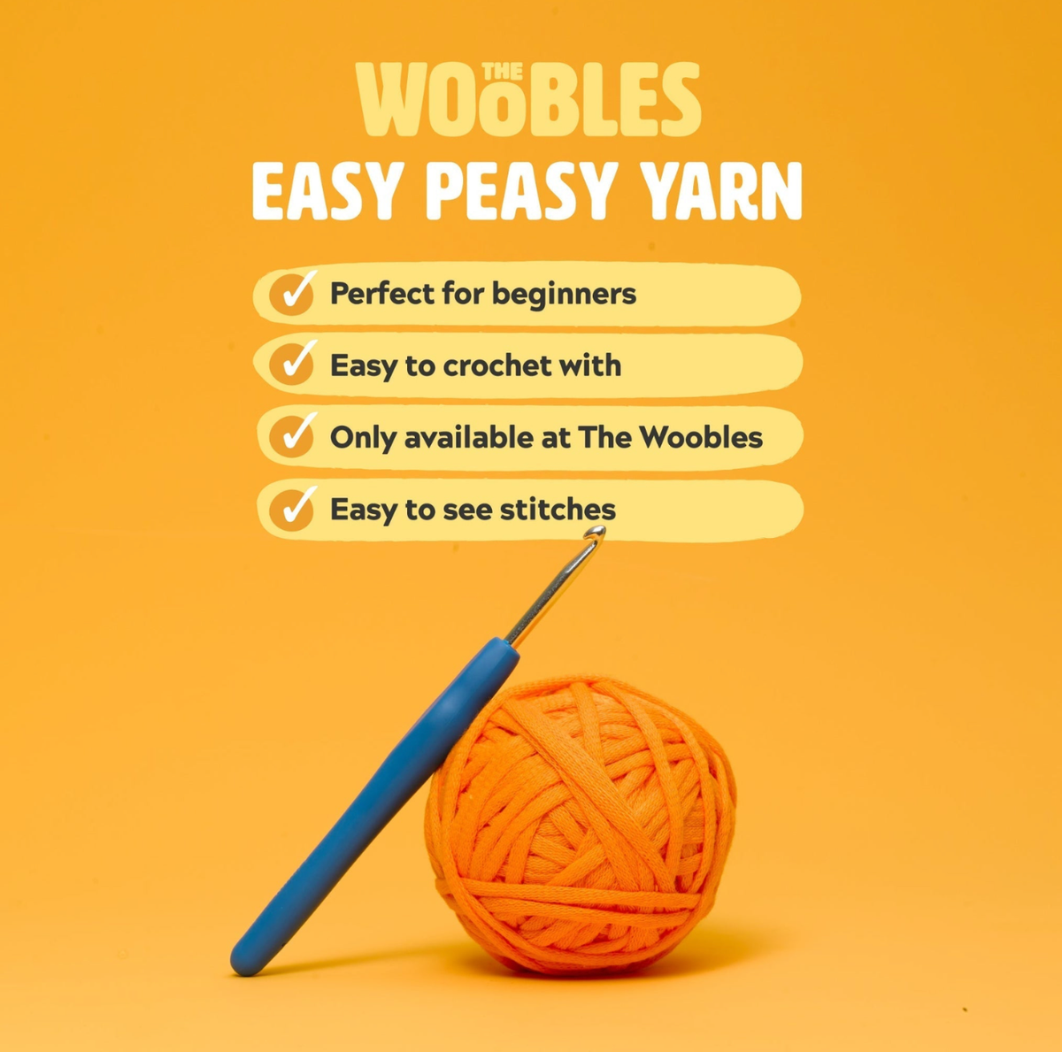 The Woobles - Nico the Cat Beginner Crochet Kit – Mikii’s On Del Mar